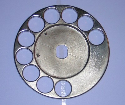 Automatic Electric Telephone Finger Wheel Dial Nickel Finish AE34 AE35 ...