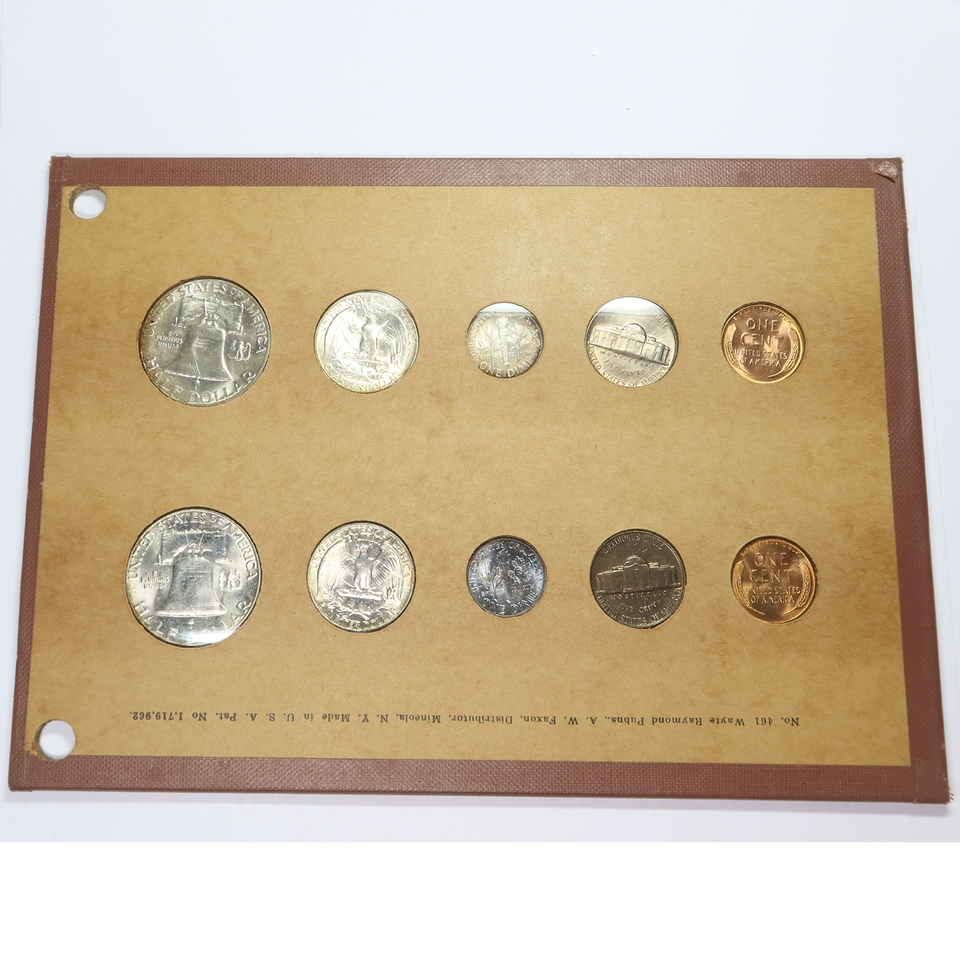 1958 US United States 10 Coin Set #46788C | eBay