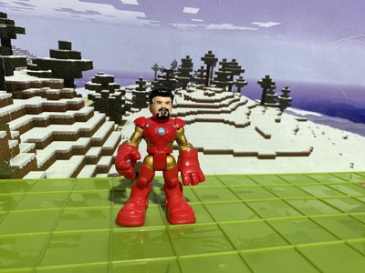 USED Playskool Hero HELMETLESS IRON MAN | eBay