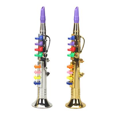 Musical ABS Metallic Toy Saxophone Instruments for Early Education ...
