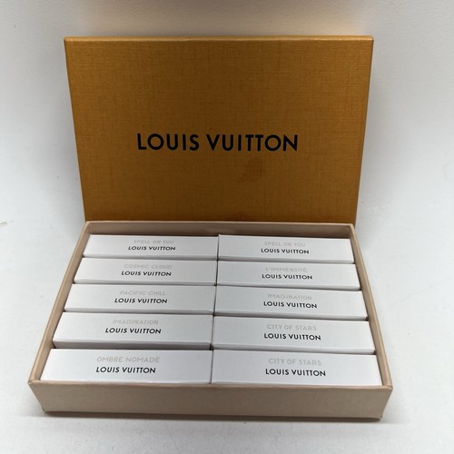 Louis Vuitton Perfume Sample Set of 10 - 2 ml each unopened in boxed ...