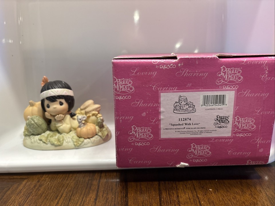 2003 Precious Moments "SQUASHED WITH LOVE" #112874 | eBay