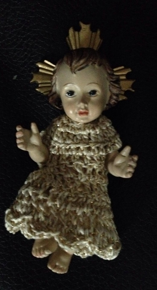 Small Baby Jesus 4" Hand-made ... Handcrafted Beautiful gift for ...