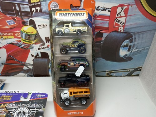 MATCHBOX - MXB WILD II BOXSET OF 5 CARS 1:64 SCALE MODELS | eBay UK