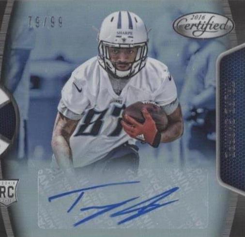 2016 Panini Certified - Signed and Certified Tajae Sharpe #SC-TS /99 ...