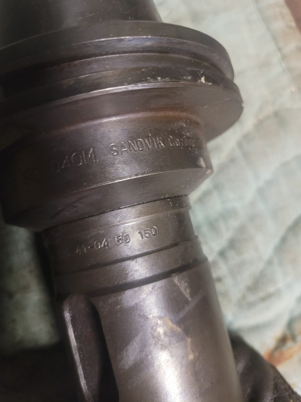 Sandvik CAT 50 Adapter A390.45-50 50 040M & #4 MT Extension 391.41-04 ...
