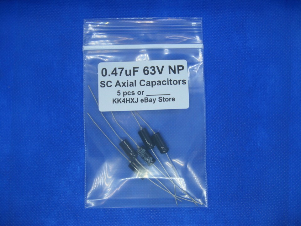 SC - NPT Series - Axial Electrolytic NP/Non-Polar Capacitors - 63V ...