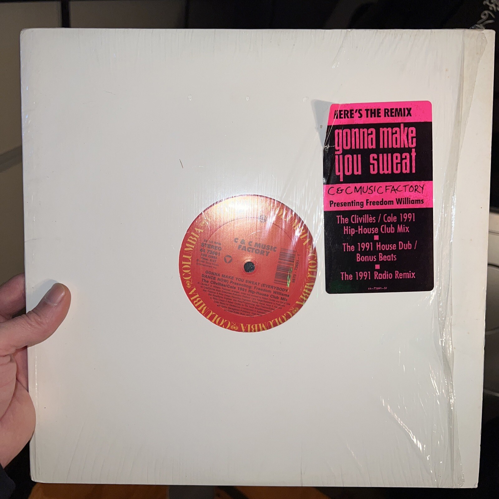 C & C Music Factory~ Gonna Make You Sweat~ Lp 12" Vinyl (44 7491 ...