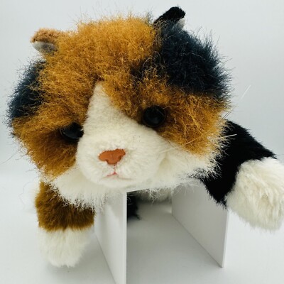 Vintage TY Maggie Calico Cat Kitty Plush Animal Realistic 1990 | eBay