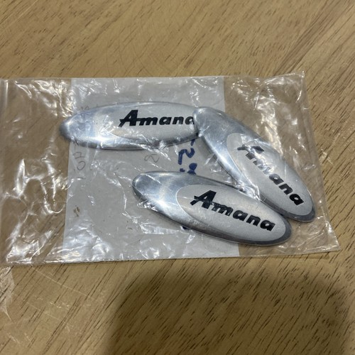 Amana Refrigerator 31985401 Amana Plus Nameplate NEW Qty 3 | eBay