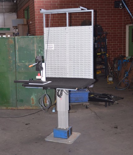 adjustable height work station LINAK LP25 electric actuator actuated ...