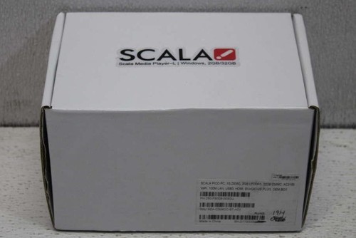 Scala PICO PC Media Player–L digital signage 1080p single-zone HTML5 ...