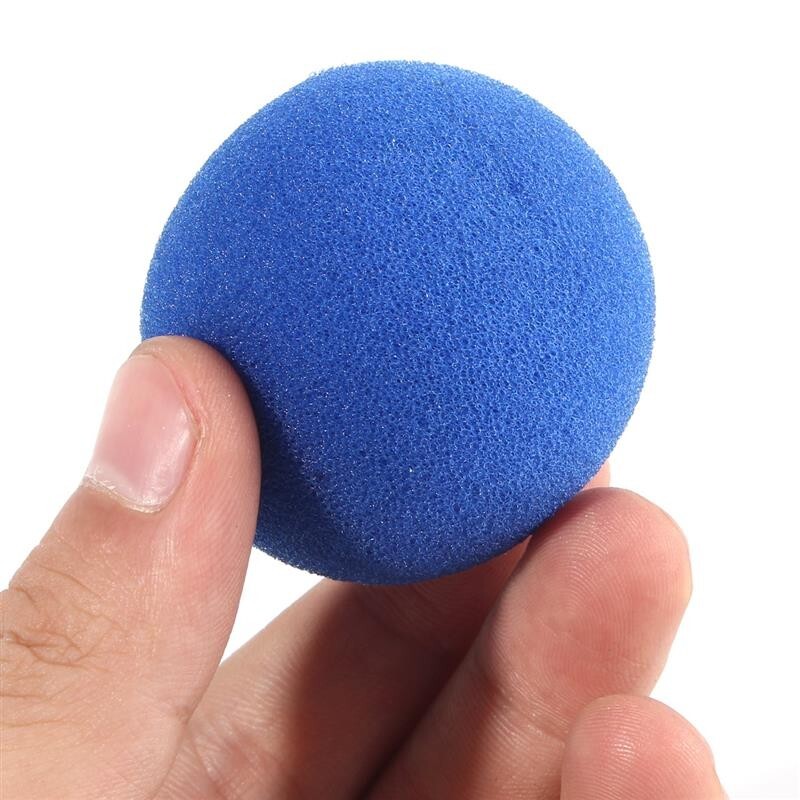 Set of 4 Classical Sponge Ball BLUE 4.5cm Soft Funny Closeup Comedy ...