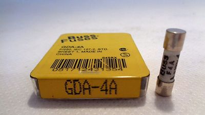 NEW BOX OF (5) BUSS GDA-4A 4A FUSE | eBay