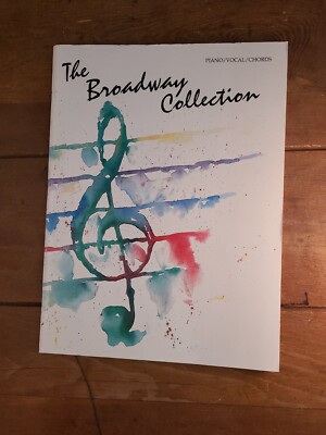 The Broadway Collection Piano Vocal Chords New Music Book (822) | eBay