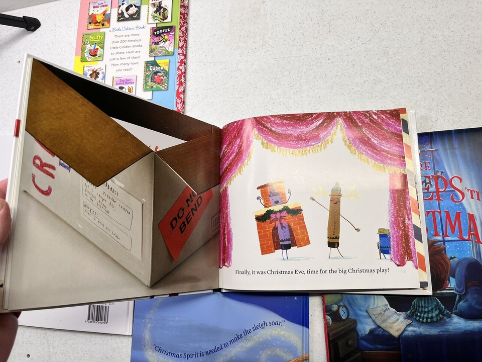 (7) Christmas Books Bundle For Kids of All Ages, Includes Disney Cook ...