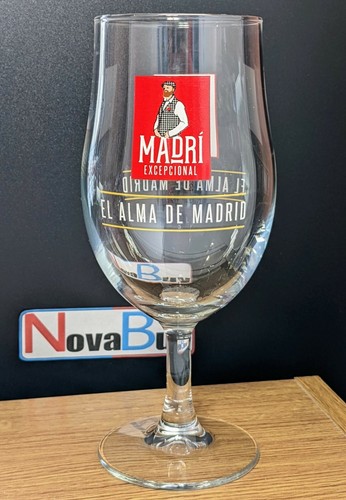 Single Madri Excepcional Pint Glass Brand New El Alma De Madrid | eBay UK
