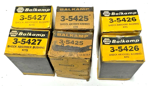 Balkamp Napa Shock Absorber Bushing Kits 3-5427 1-5422 3-5426 New Old ...