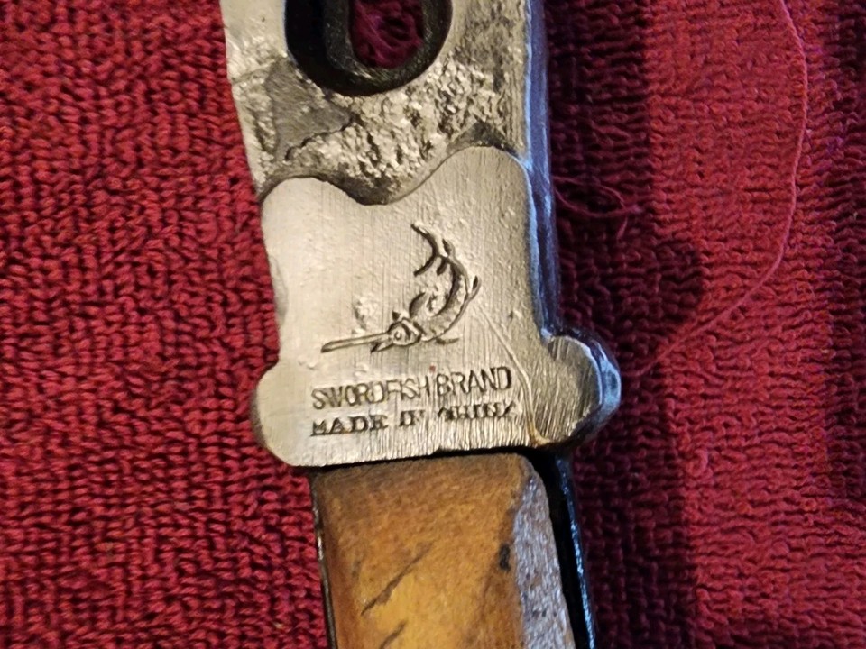Vintage Swordfish Brand Crate Hammer Hatchet | eBay