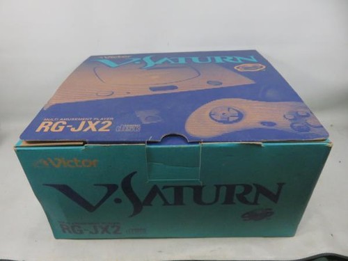 Victor V Saturn JVC RG-JX2 Video Console System Sega with Box Set from ...
