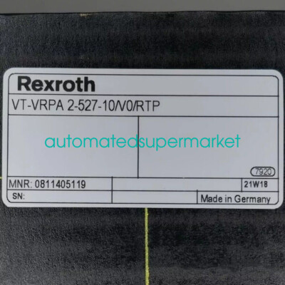 1PC NEW Rexroth 0811405119 VT-VRPA 2-527-10/V0/RTP amplifier Shipping ...