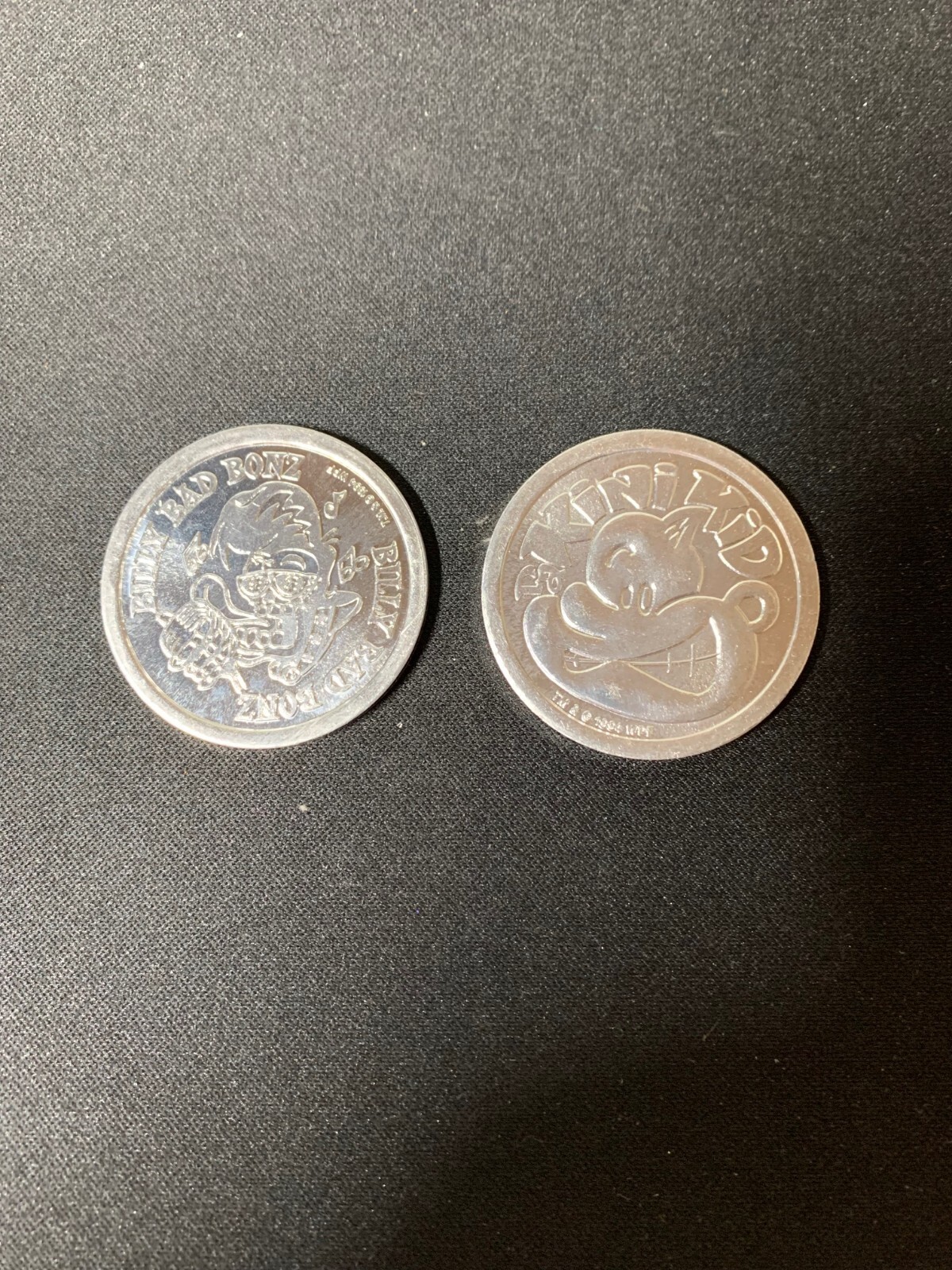 2 Aluminum Slammer vintage pogs from The World Pog Federation 1994 | eBay