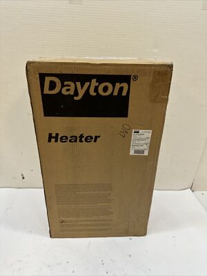 Dayton 53Ty90 Portable Electric Heater, 1500, 120V Ac, 1 Phase, 5118 ...