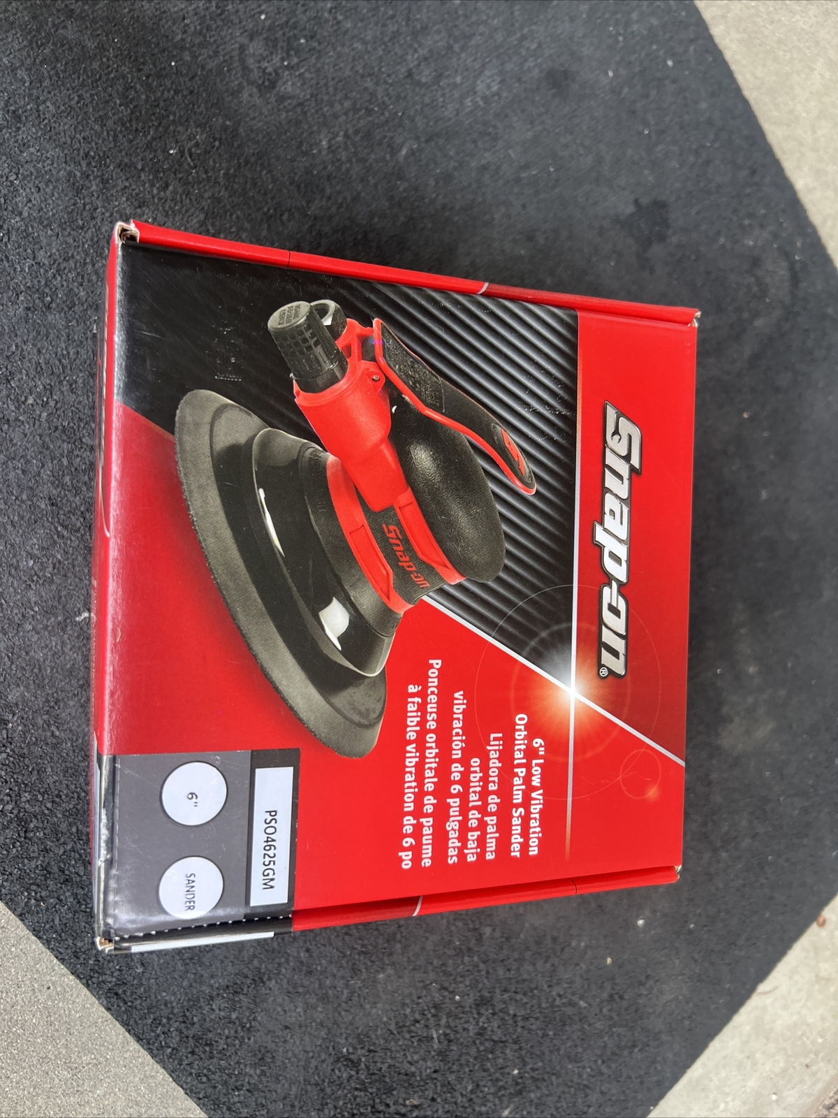 Snap-on Low Vibration 6" Orbital Palm Air Sander PSO4625 for sale ...