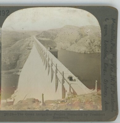 Great Irrigation Project Promoted by President Roosevelt Arizona ...
