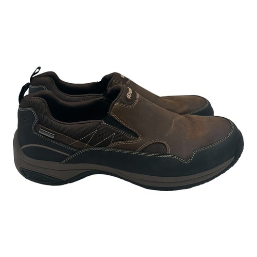 Dunham Cloud Plus Shoes Men's Size 15 D Brown Leather Slip On Loafers ...