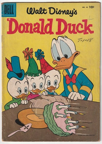 Donald Duck number 46, March - April 1956, Dell, Carl Barks | eBay