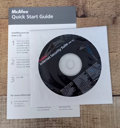 McAfee Internet Security Suite 2006 - Disc Only | eBay