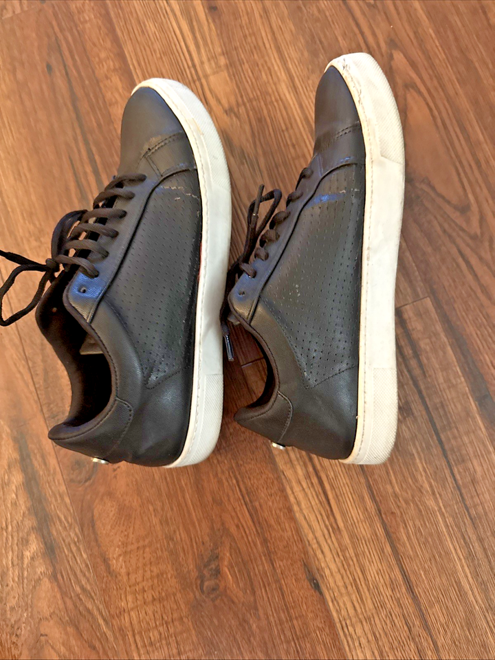 STEVE MADDEN P-COOPR Casual Court Sneaker Shoes Black Size Men 9M | eBay