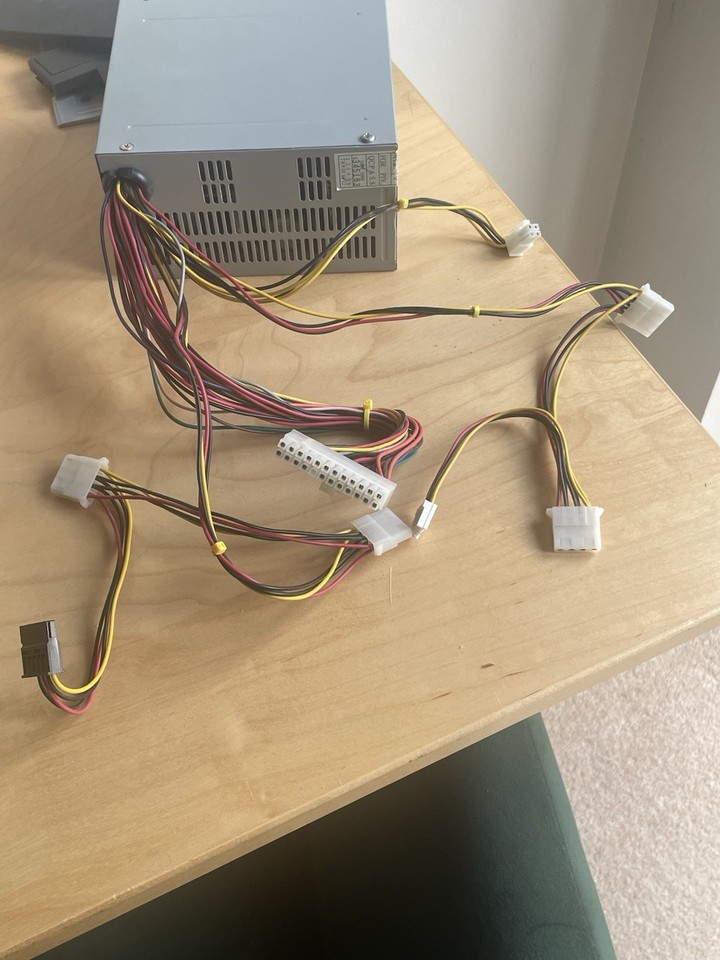 Vintage PC 230V AC PSU Power Supply Unit 24-Pin for Retro Vintage PC’s ...