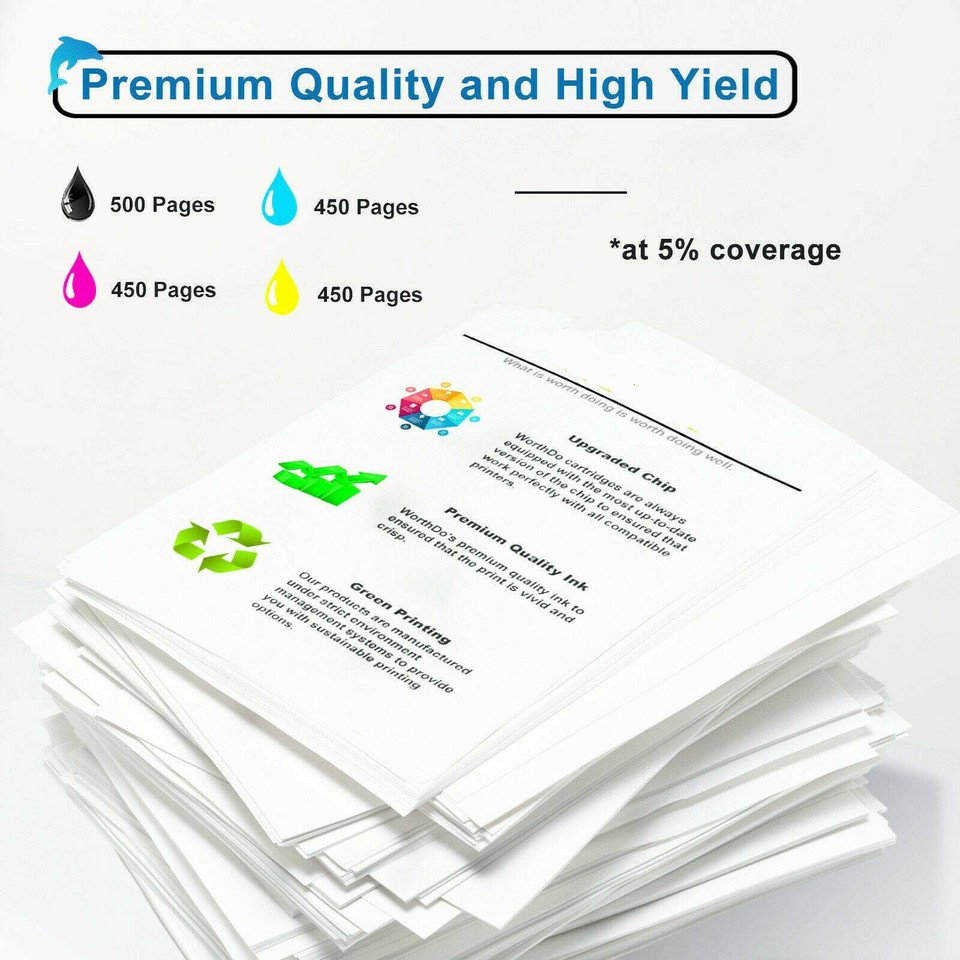 4PK 288XL T288XL 288 Ink For Epson Expression Home XP-340 XP-430 XP-440 ...