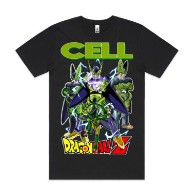 Dragon Ball Z Cell T-Shirt Japanese Anime Tee AS Colour | eBay Australia