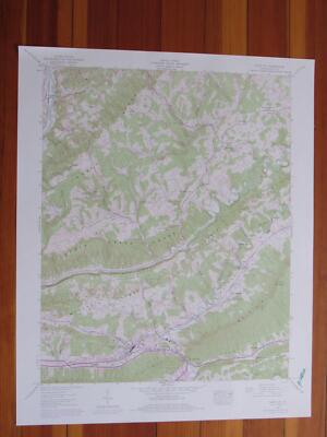 Gate City Virginia 1978 Original Vintage USGS Topo Map | eBay
