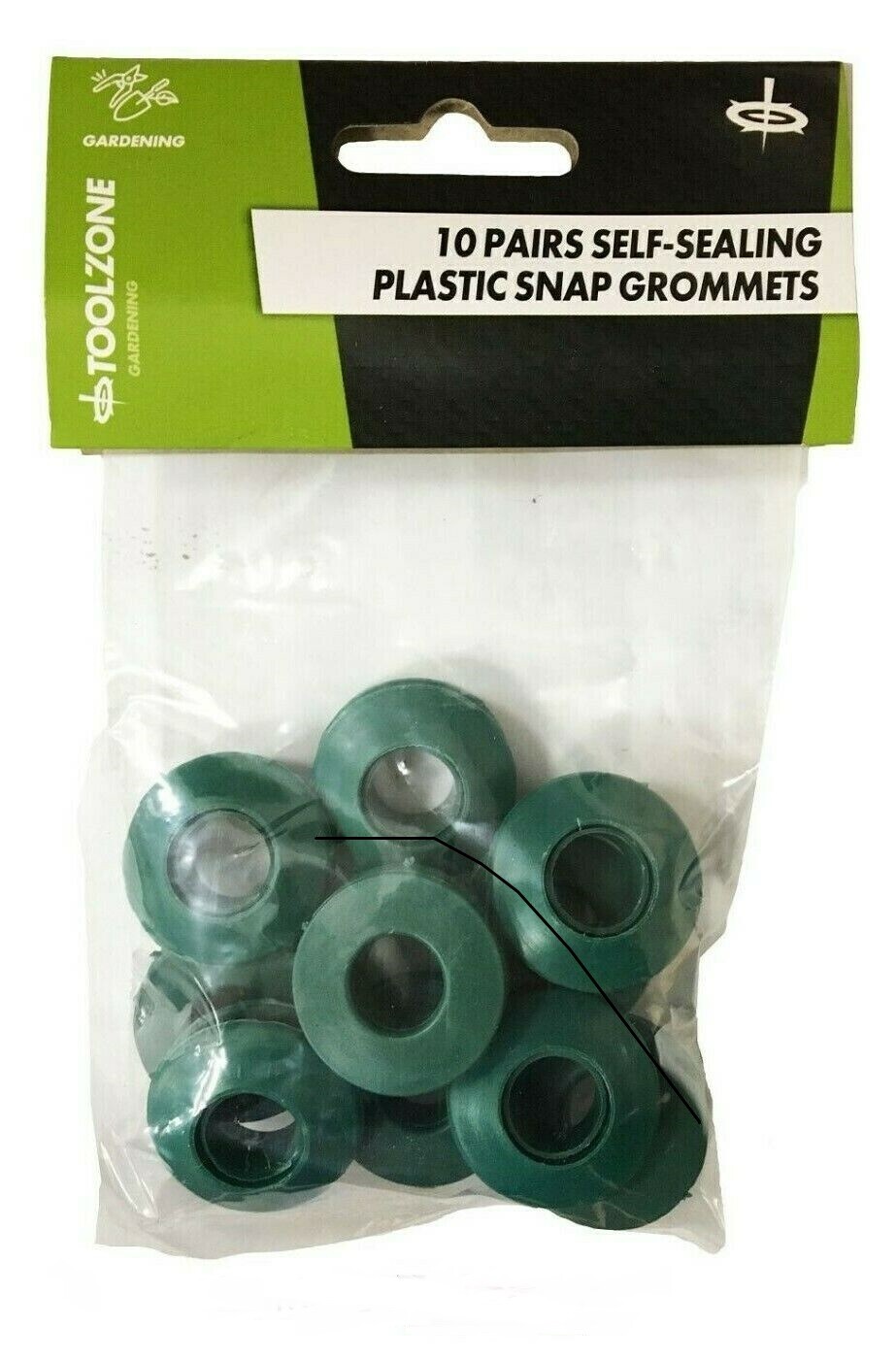 10 Plastic Self Sealing Eyelets Grommets Groundsheet Tarpaulin Repair ...