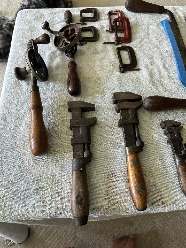 antique hand tools lot set | eBay