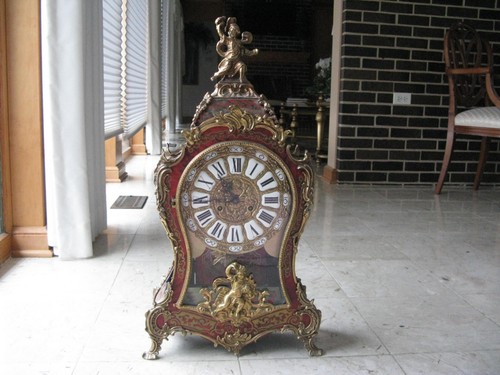 Outstanding 70s Mantel or Desk Clock with Original Parts and Winding ...