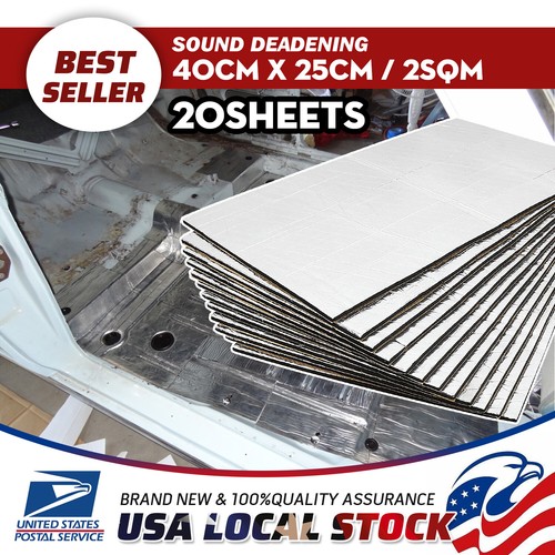 Sound Deadener Car Hood Engine Firewall Block Heat Shield Noise ...