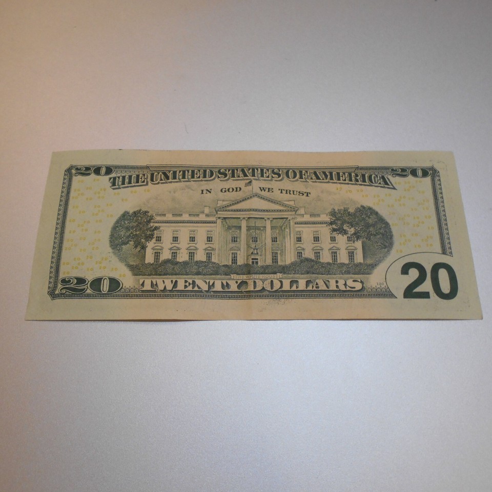 RARE - 2017A $20 Dollar Bill -Fancy Serial Number Unique Digits High ...