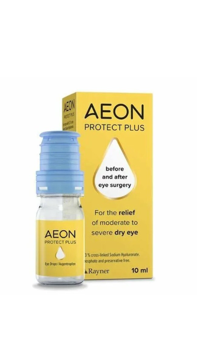 2x AEON Protect Plus Eye Drops - Long Lasting Relief From Dry Eyes by ...