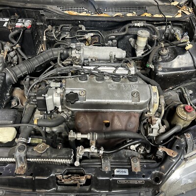 92-00 HONDA CIVIC - D15B7 - SOHC NON VTEC - ENGINE MOTOR LONG BLOCK ...