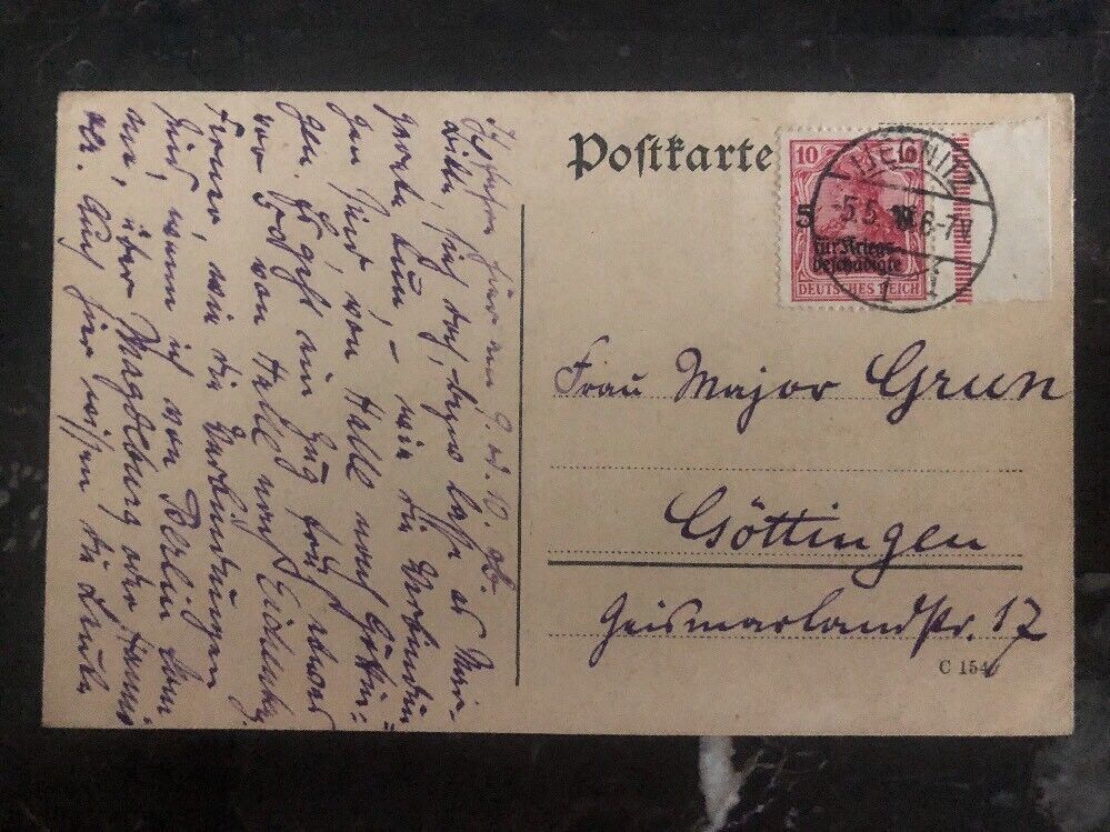 1910 Liegnitz Germany Empire Postcard Cover To Gottingen | eBay
