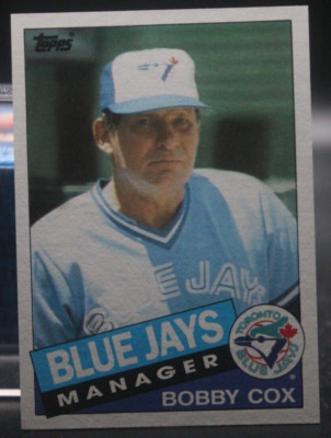 Bobby Cox (Blue Jays/Manager/HOF) - 1985 Topps #411 | eBay