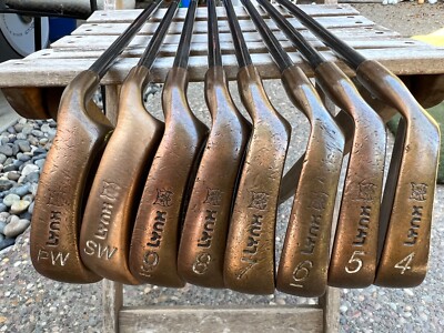 Golf Club LYNX Parallax Iron Set 4-PW SW RH Made in USA | eBay