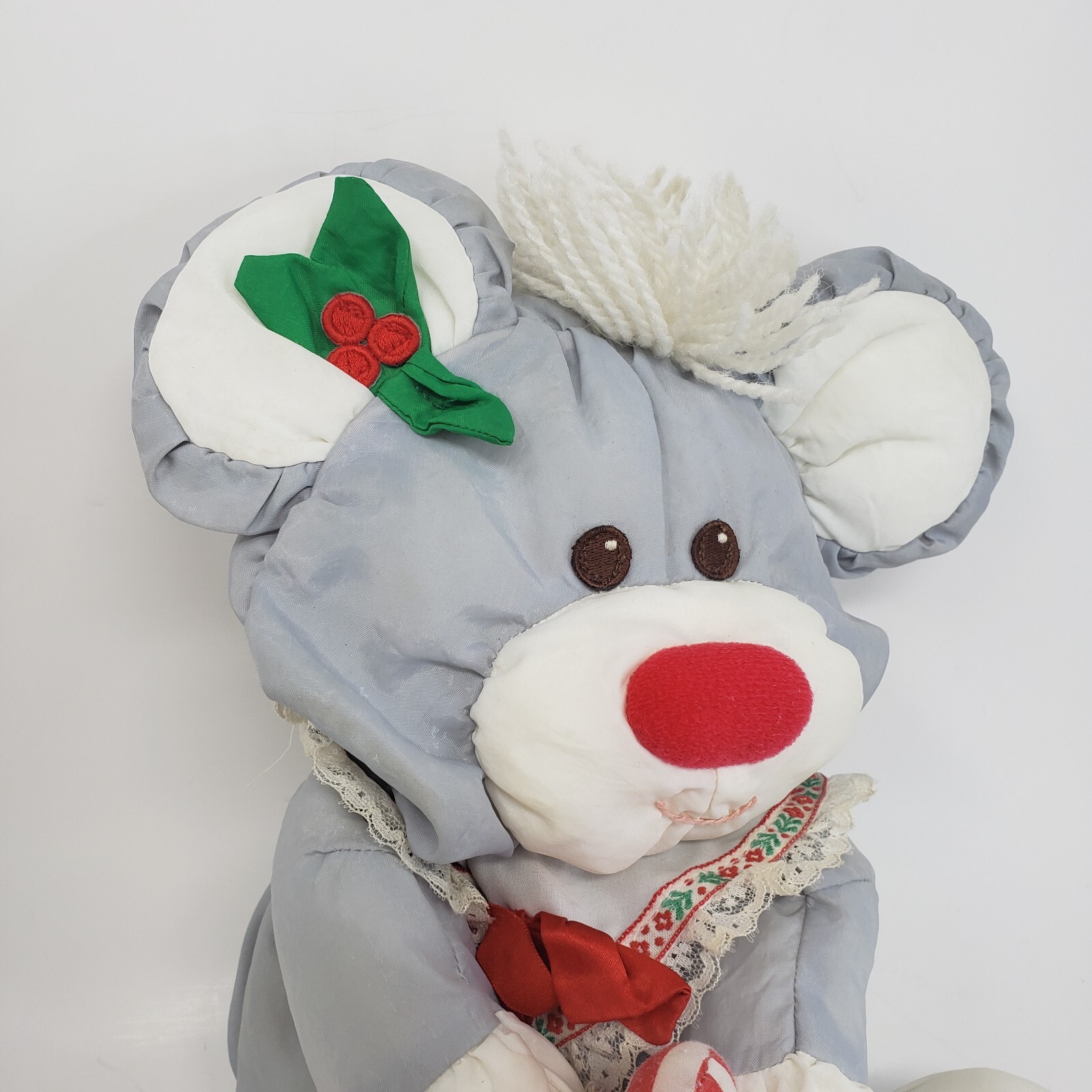 VINTAGE 1987 FISHER PRICE PUFFALUMP MOUSE STUFFED ANIMAL PLUSH 8016 ...