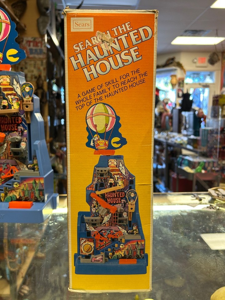 Search the haunted house game /rare vintage 1984 Tomy /sears Haunted ...