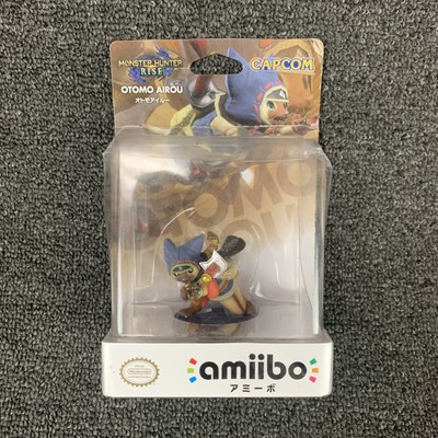 Monster Hunter Rise Palico Nintendo Amiibo Action Figure Switch Reader ...